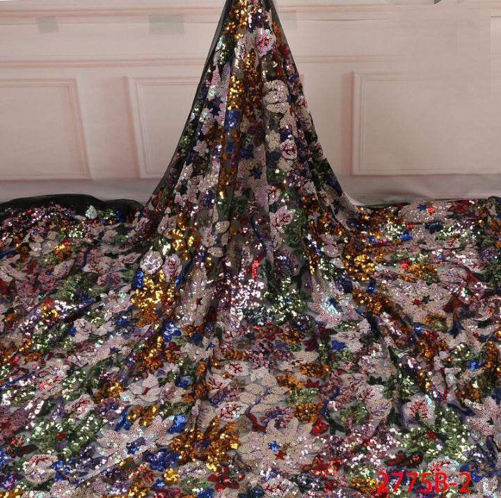 Geometric Multi Colored Sequin Fabric – Above the Curve Designs